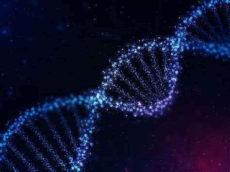 Premium Photo Realistic Helix Dna Representation
