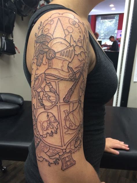 Harry Potter Tattoo Sleeve Harry Potter Tattoo Sleeve Sleeve Tattoos
