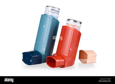 Asthma Inhaler Hi Res Stock Photography And Images Alamy