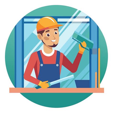 Flat Style Vector Healthcare Assistant Character Illustration Premium