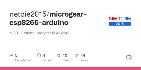 Github Netpie2015microgear Esp8266 Arduino Netpie Client Library