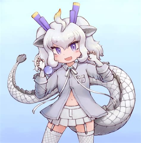 White Dragon Kemono Friends Drawn By Zzzansh Danbooru