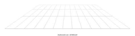 Tilted Skew 3d Grid Mesh Stock Vector Royalty Free 2074851169