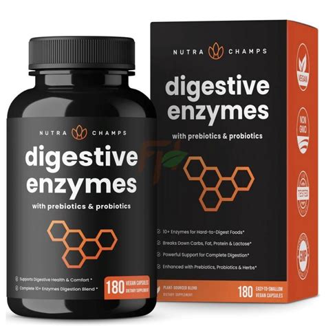 Nutrachamps Digestive Enzymes 180 капс купить в Москве Fitherb