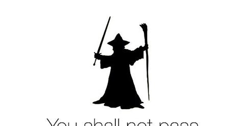 You Shall Not Pass Imgur