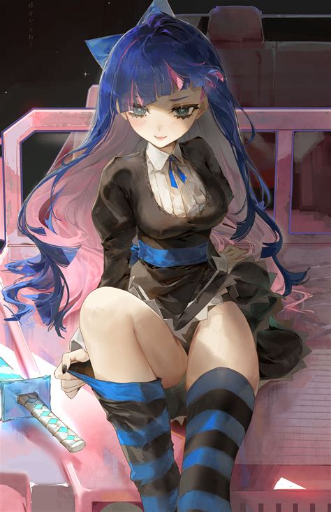 Dayshiart Stocking Psg Panty And Stocking With Garterbelt Absurdres