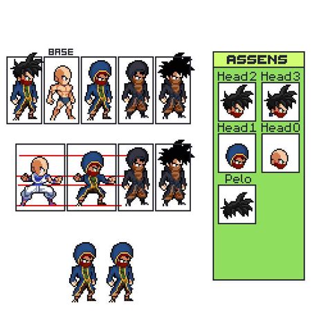 Mi Primer Intento De Un Sprite Sheet By Saiko421mc On Deviantart