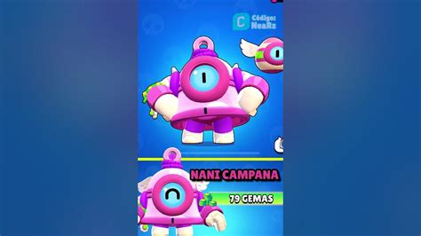 Skin De Nani Campana Brawl Stars Youtube