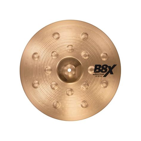 sabian becken b8x ballistic crash 16