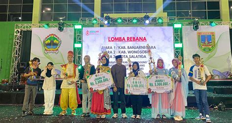 SMP Cokroaminoto Wanadadi Juara Rebana MAPSI Tingkat Provinsi