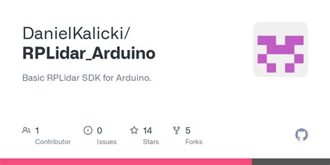 GitHub DanielKalicki RPLidar Arduino Basic RPLidar SDK For Arduino