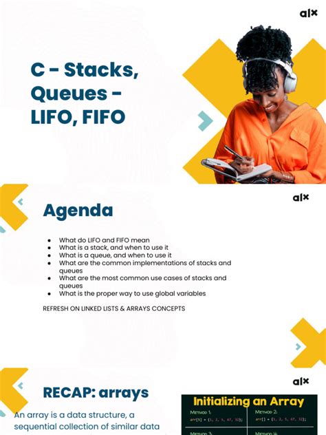 C Stacks Queues Lifo Fifo 1 Pdf