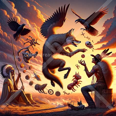 Trickster Download Digital Art Instant Downloadable Wallpaper