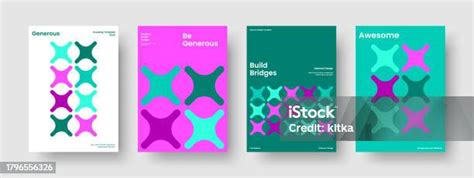 Desain Presentasi Bisnis Kreatif Template Sampul Buku Abstrak Tata