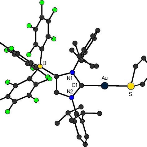 Molecular Structure Of [ F 5 C 6 3 B Idipp]li Toluene 6 B