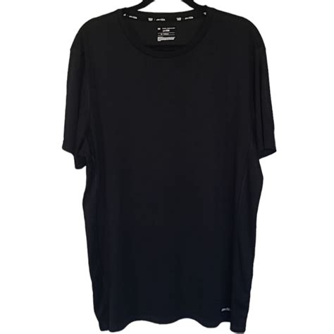 Tek Gear Shirts Tek Gear Mens Black Drytek Short Sleeve Tshirt Size