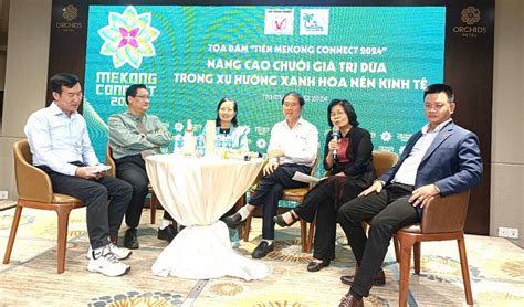 Nâng cao chuỗi giá trị dừa trong xu hướng xanh hóa Vietnam vn