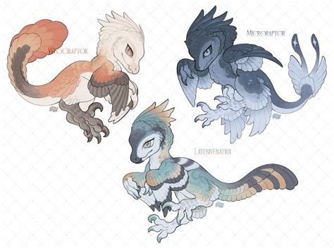 Closed Feathered Dinos By Frankyvixen On Deviantart