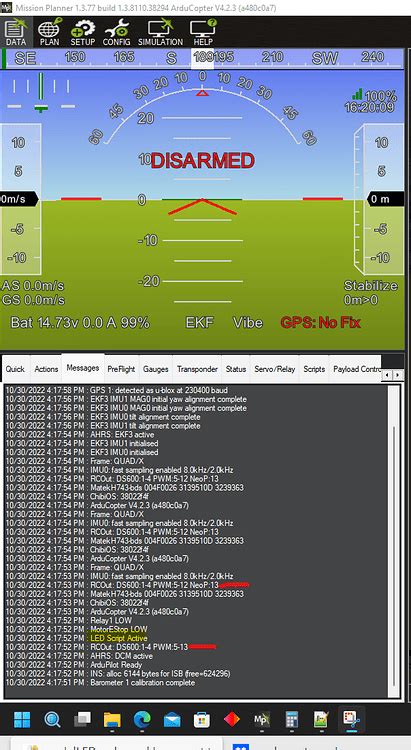 Serialled Only Working On First Cycle Thru Script Ardupilot Lua