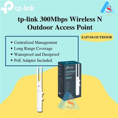 Jual TP Link Tp Link EAP Outdoor Mbps Wireless N Outdoor Access Point Kota Surabaya SS