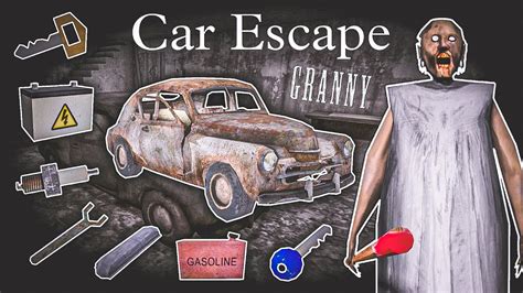 Granny Car Escape Full Gameplay Granny 1 Youtube