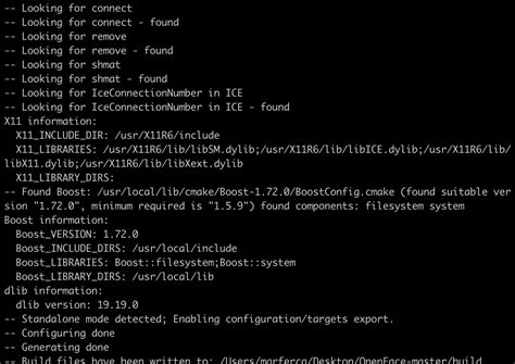 Openface 20 Unable To Compile In Macos Undefined Symbols For