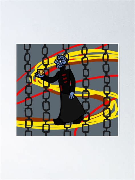 Hellraiser Pinhead Poster For Sale By Spacewreck Redbubble
