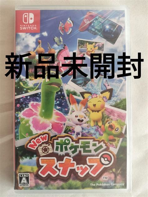 New ポケモンスナップ Switch 新品未開封 メルカリ
