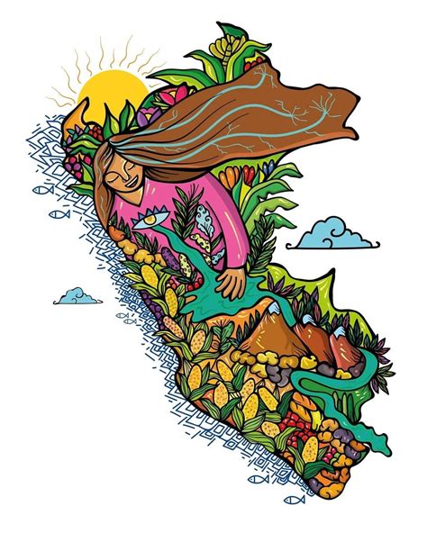 Mapa Peruano Imagenes de identidad Arte del perú Arte peruano