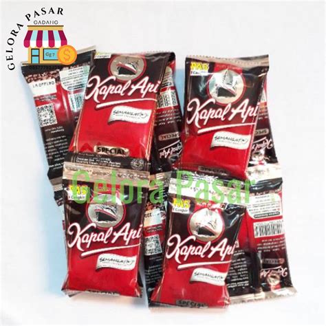 Jual KOPI KAPAL API SPESIAL 6 5 GRAM KOPI MINI 1 RENTENG ISI 10
