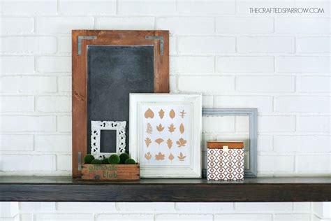 Diy Copper Leaf Specimen Art