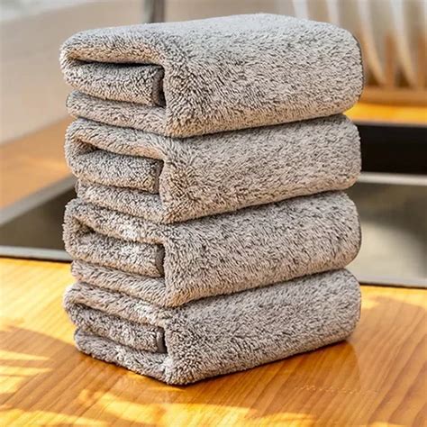 Бамбукові рушники кухонні рушники набір виготовлені зі 100 натурального бамбука 10 шт продаж