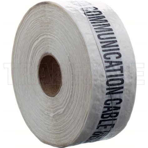GTS 250 Metre Roll Communication Detectable Warning Tape With Wire