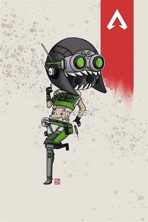 Chibi Apex Legends Octane By Okeesu Redbubble