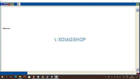 VXDIAG Ford IDS Parameter Programming Data Error VXdiagshop Com