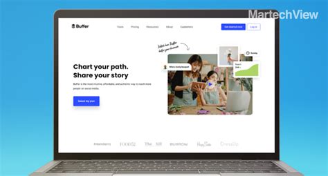 brand profile buffer from startup rollercoaster to social media leader