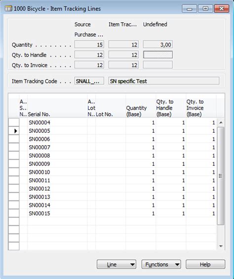 Item Tracking Tracking The Already Posted Line Mibuso