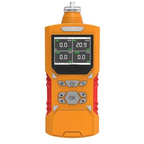 Portable Pumping Gas Leak Detector With Hd Color Lcd Display Gaotek