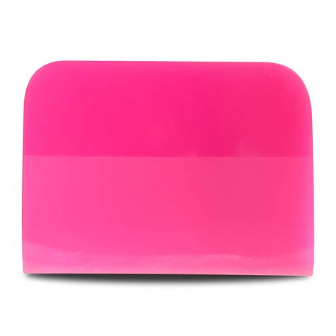 Squeegee Rígido Rosa Para Ppf Full Wrap