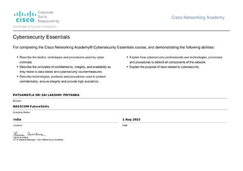 Patsamatla Ssl Priyanka On Linkedin Cisco Cisconetworking Ciscocertification