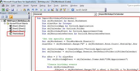 How To Batch Import Birthdays From Excel Worksheet To Outlook Calendar