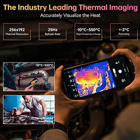 OUKITEL WP21 Ultra Rugged Smartphone Unlocked Thermal Imaging Camera