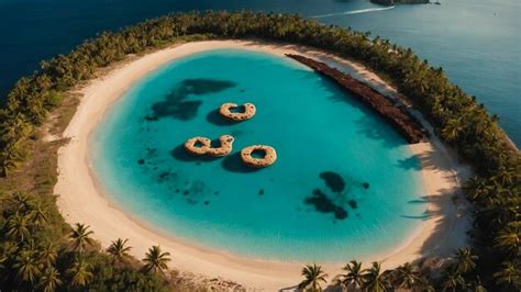 Premium Photo Tree On Island