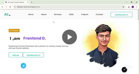 Website Developer Frontend Developer Coder Designer Linkedin Html Syed Ali Hassan
