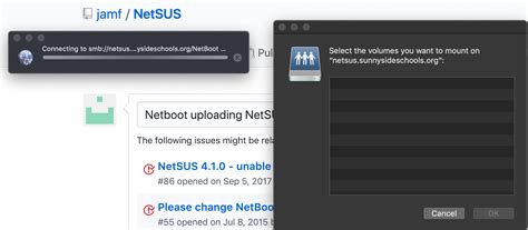 Netboot Uploading Netsus Issue Jamf Netsus Github