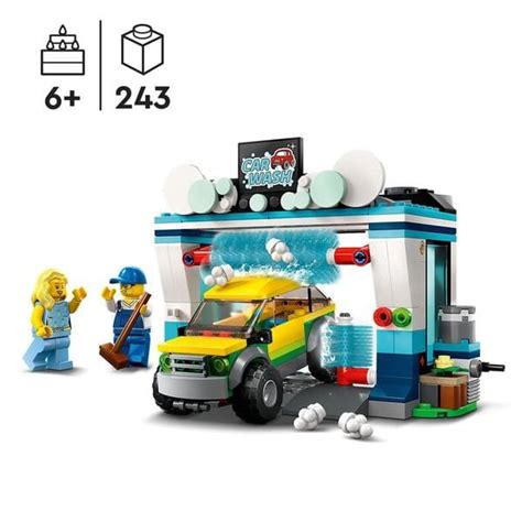 Lego City La Station De Lavage Lego King Jouet Lego Briques Et Blocs Lego