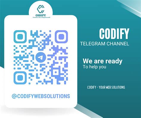 Codify Blogs Codify Telegram Channel Announcement