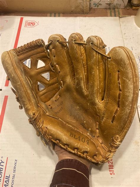 Vintage Holmar Professional Model Baseball Glove Bl 404 In Excellent Condition L K Read Etsy