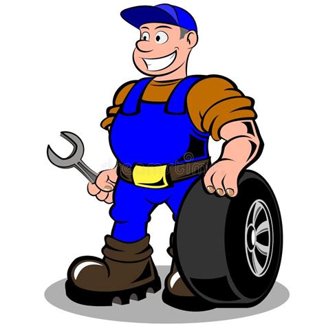 Auto Mechanic Stock Vector Illustration Of Overalls 36512119