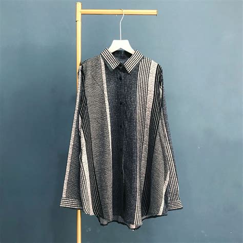 Jual Kemeja Rayon Kallyoutfit Kemeja Wanita Santai Adem Atasan Oversize